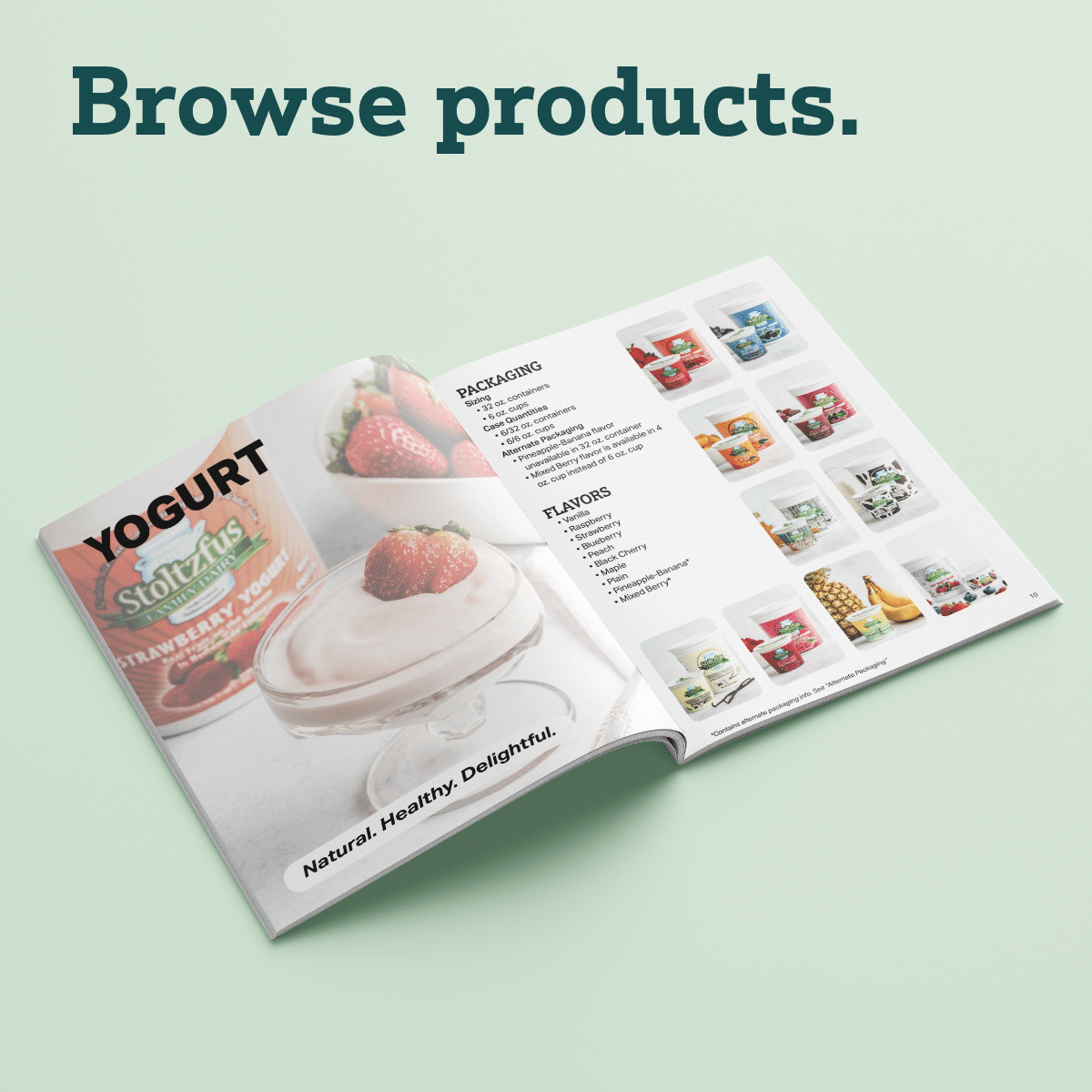 Introducing Our Brand New Product Catalog - Stoltzfus Family Dairy