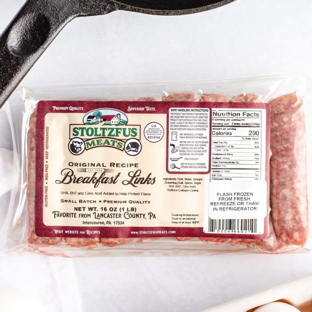 Breakfast Links Archives - Stoltzfus Family Dairy